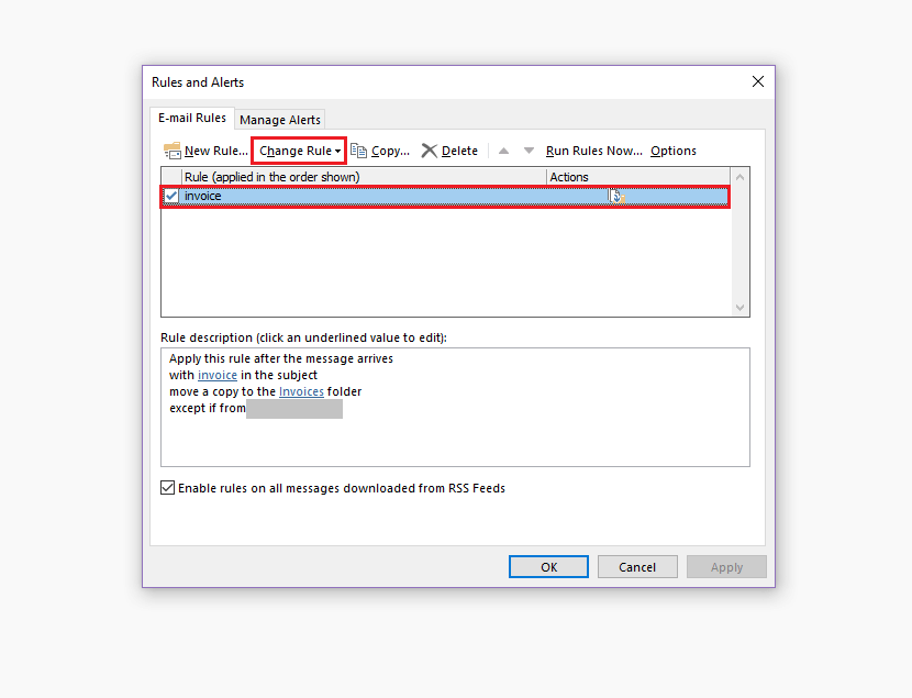 Creating Outlook rules | Here’s how - IONOS