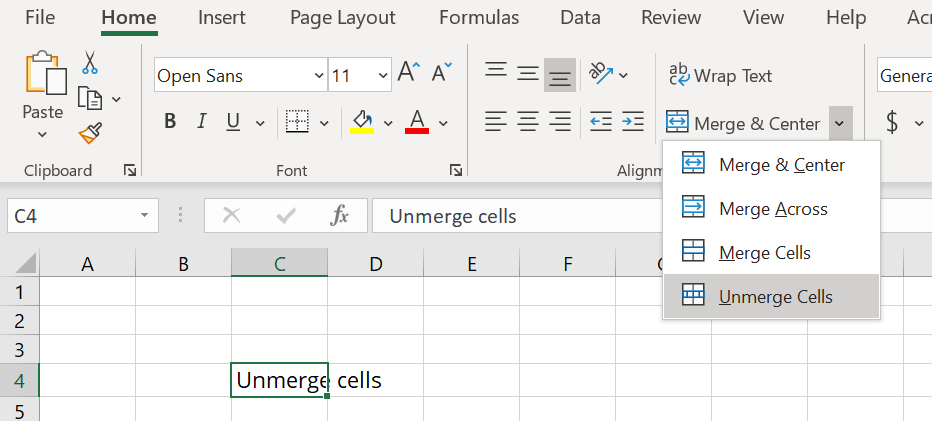 How to merge cells in Excel | Combine columns in a few simple steps - IONOS