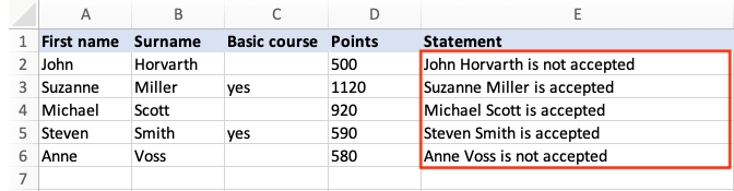 IF OR Excel | How to use the IF OR function - IONOS
