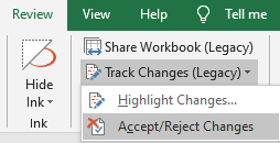 Excel: track, accept or decline changes – here’s how - IONOS