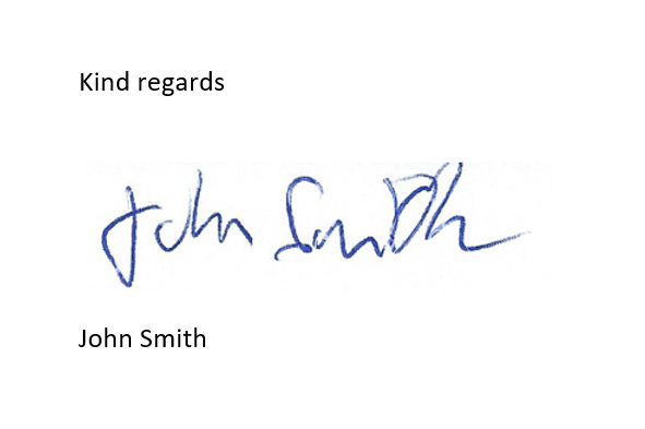 Inserting a signature into Word – It’s that easy - IONOS