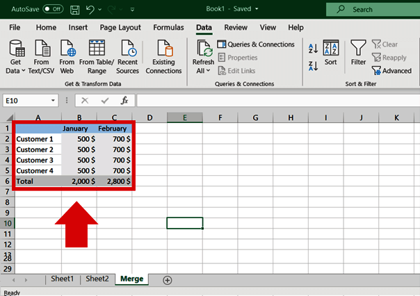 Merging data in Excel: A step-by-step guide - IONOS