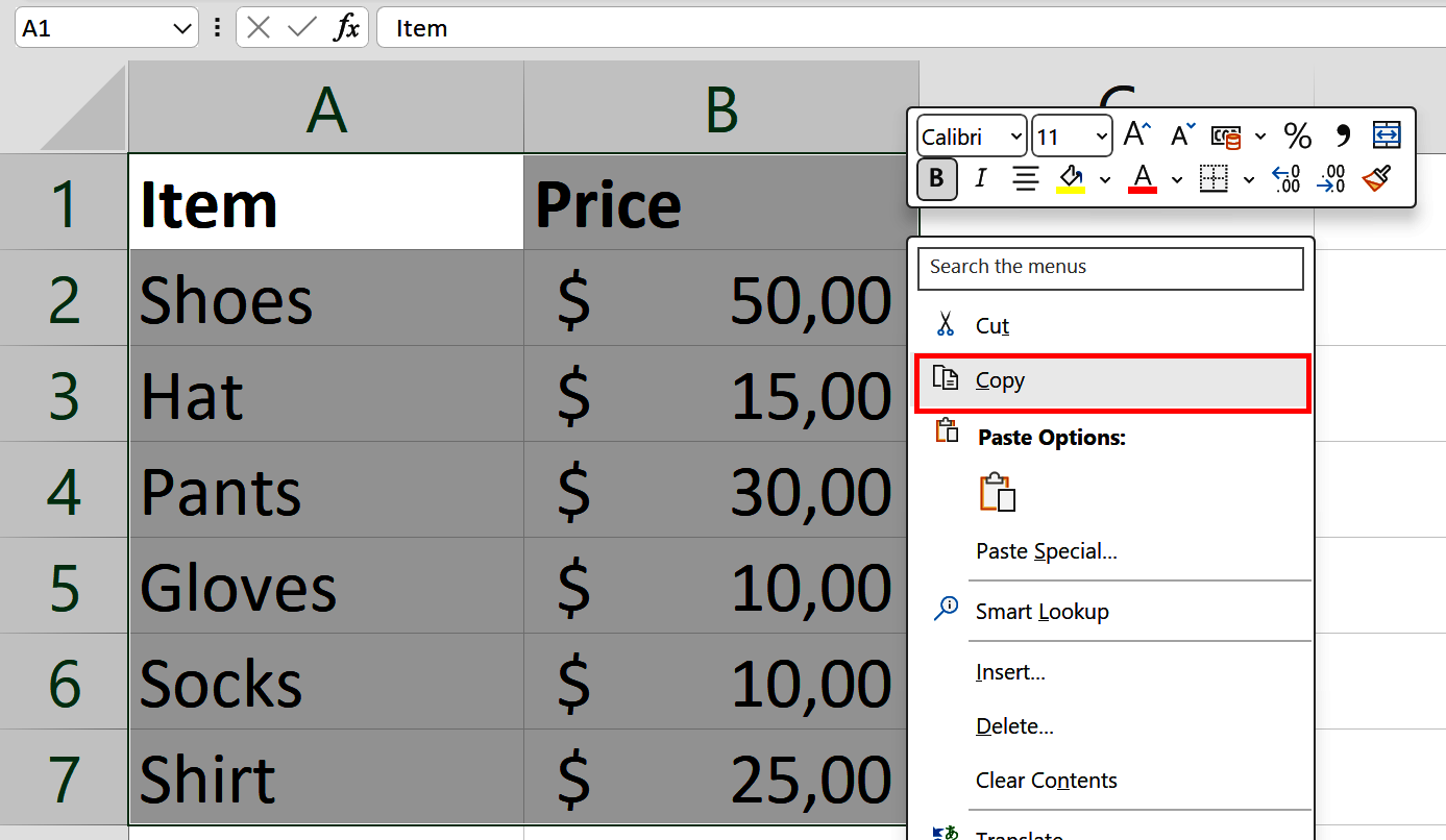 How to insert Excel into Word - IONOS