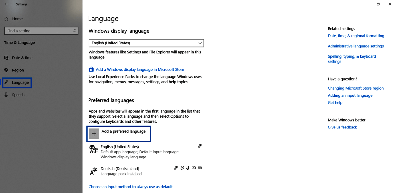 Changing your keyboard language and layout in Windows 10: step by step ...