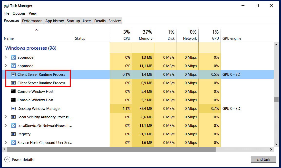 csrss.exe – the Client Server Runtime Process explained - IONOS