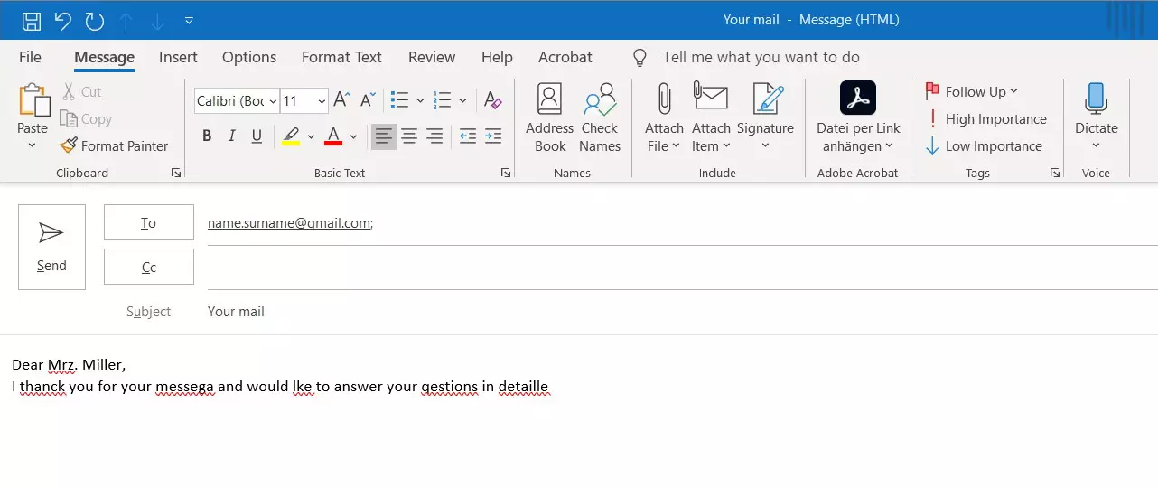 Outlook: how to turn on spell check in Outlook - IONOS