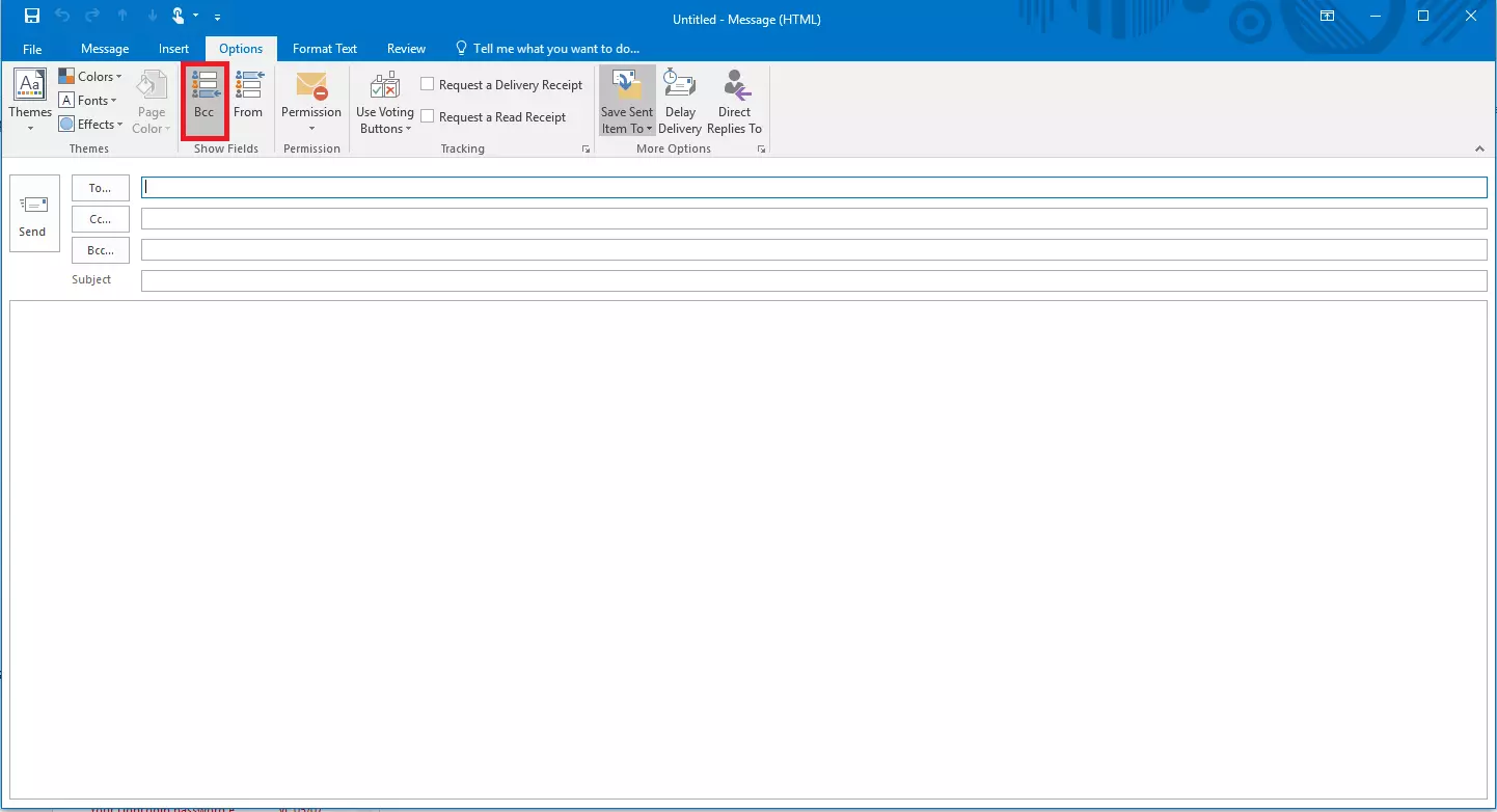 How to Use BCC in Outlook Emails - IONOS