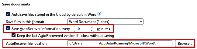 How to recover unsaved Word documents | All solutions - IONOS