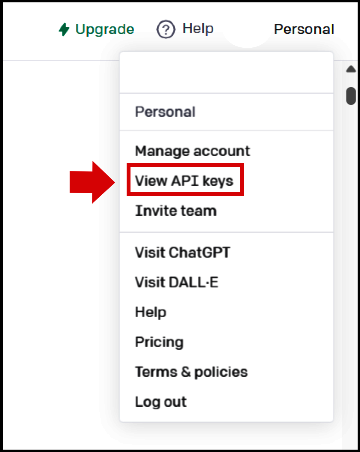 How to use ChatGPT API key - IONOS