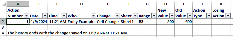 How to track changes in Excel - IONOS