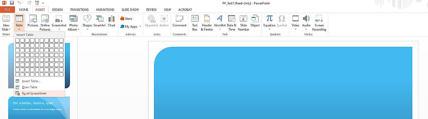 Inserting Excel into PowerPoint: Step-by-step instructions - IONOS