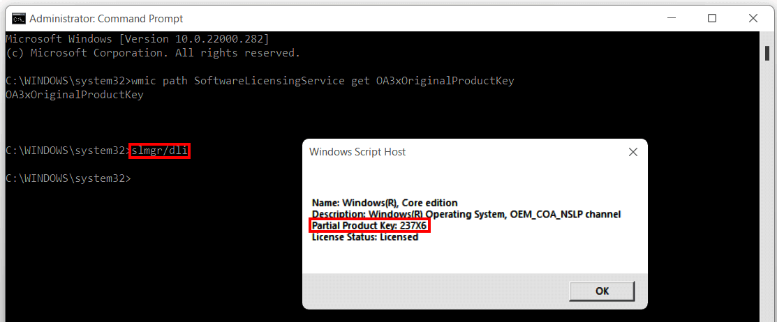 How to find the Windows 11 product key - IONOS