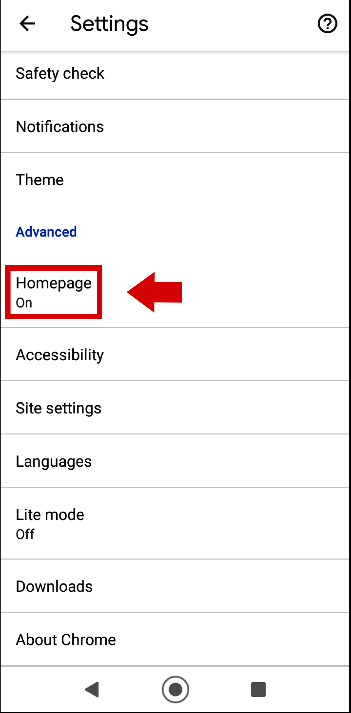 How to set the Homepage in Google Chrome - IONOS