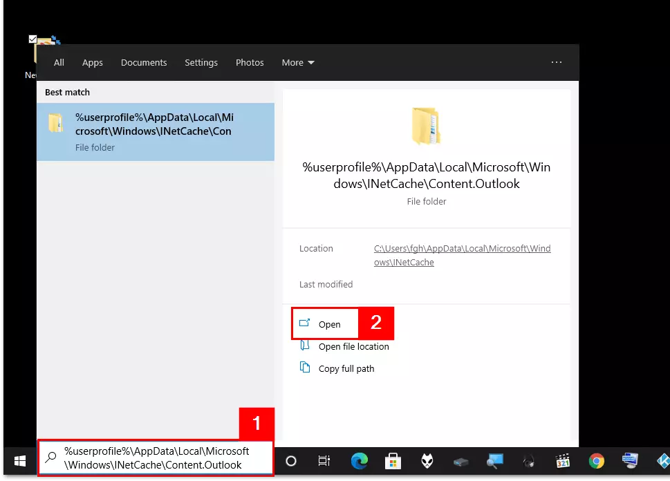 Clearing the Outlook cache – a simple step-by-step guide - IONOS