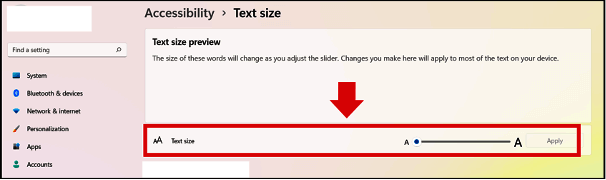 Change font size in Windows 11: increase font size in Windows 11 - IONOS