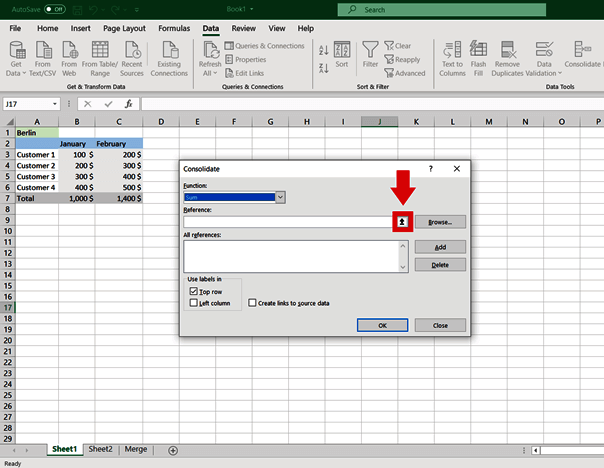 Merging data in Excel: A step-by-step guide - IONOS