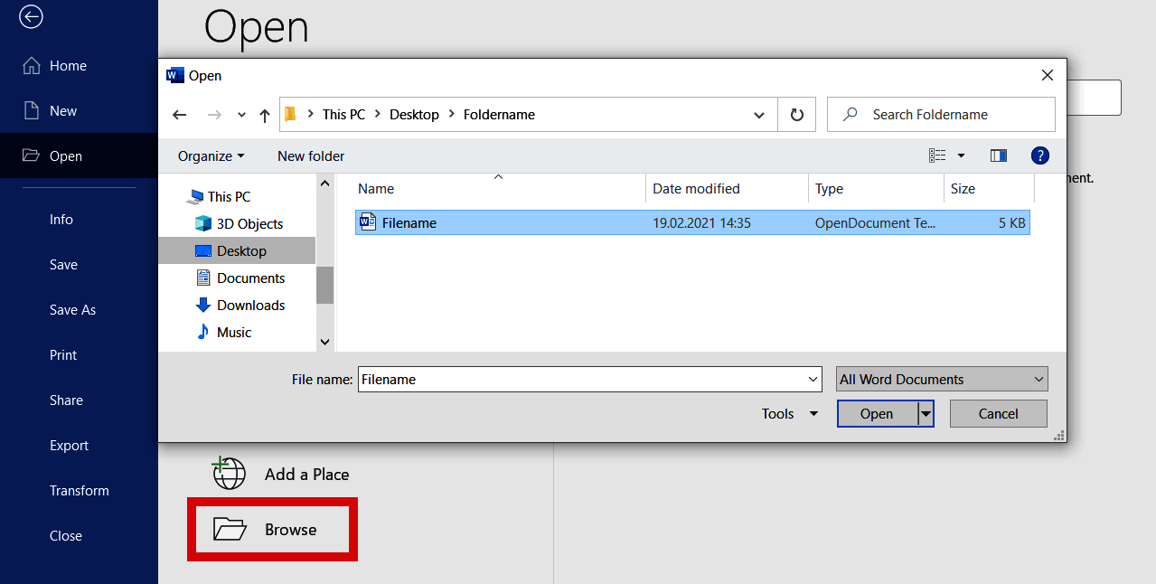 Open and edit an ODT file: Here’s how - IONOS
