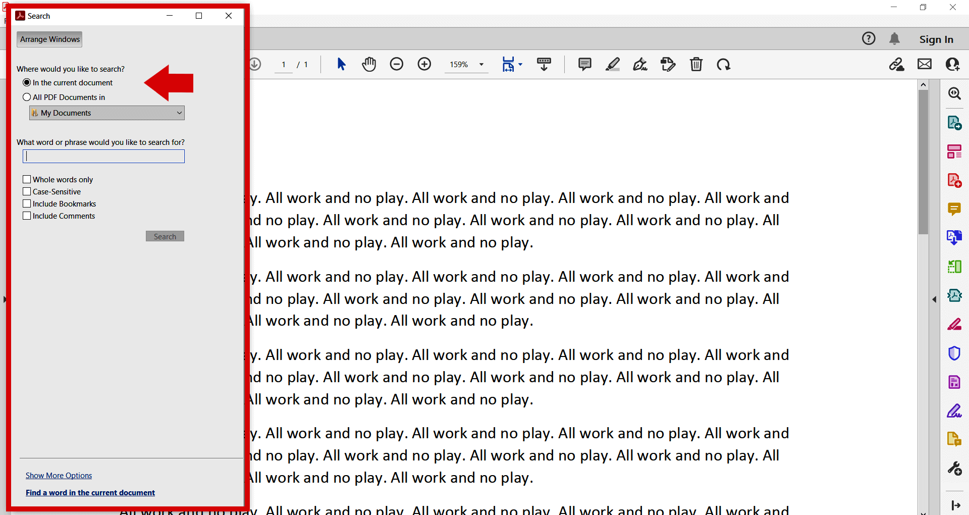 How to search a PDF: Step-by-step guide with examples - IONOS
