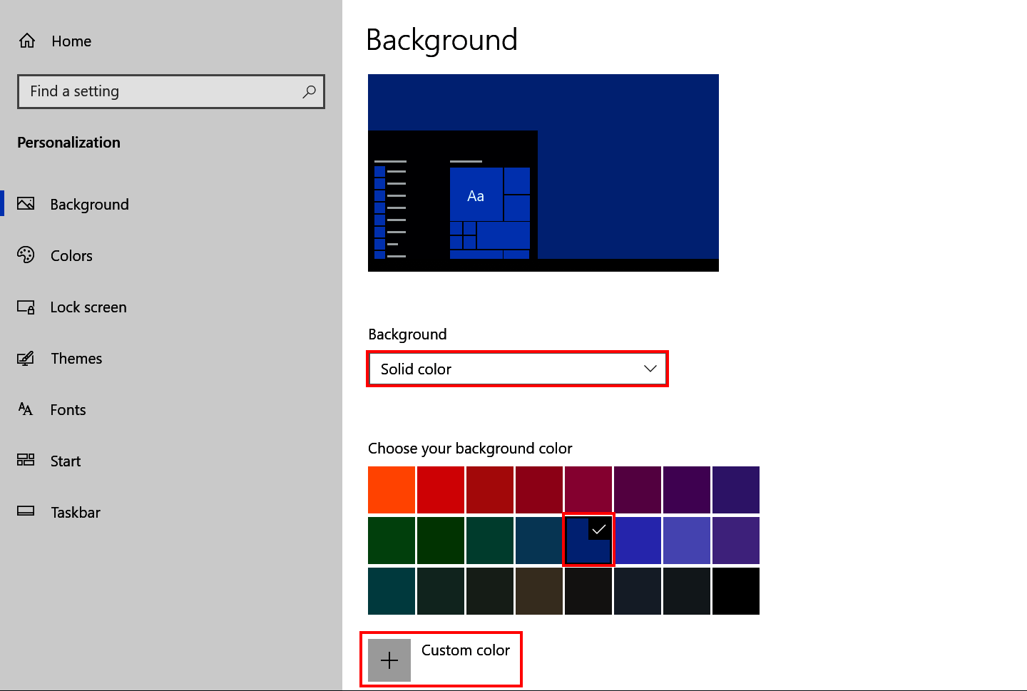How to change the Desktop Background in Windows - IONOS
