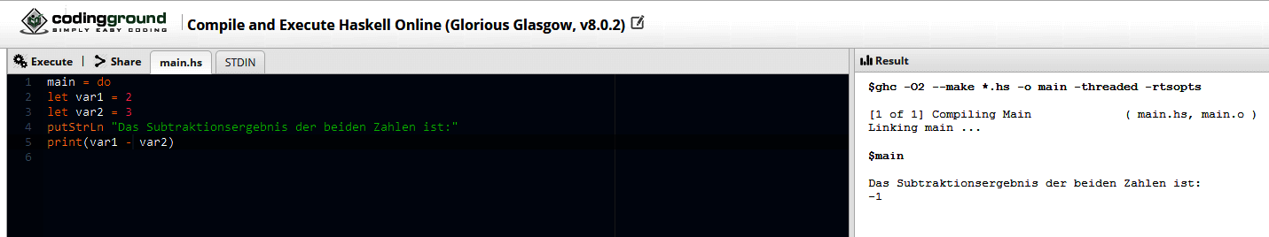 Haskell Tutorial - IONOS