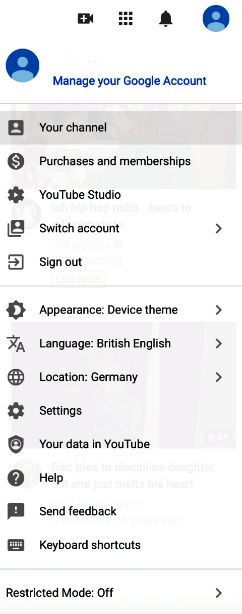 Creating a YouTube banner image: Banner image dimensions and uploading ...