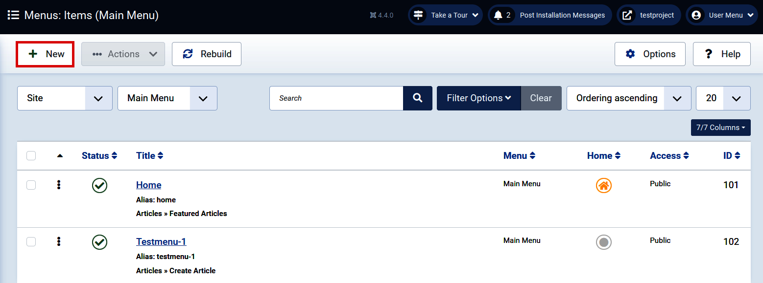 How to create a Joomla template - IONOS