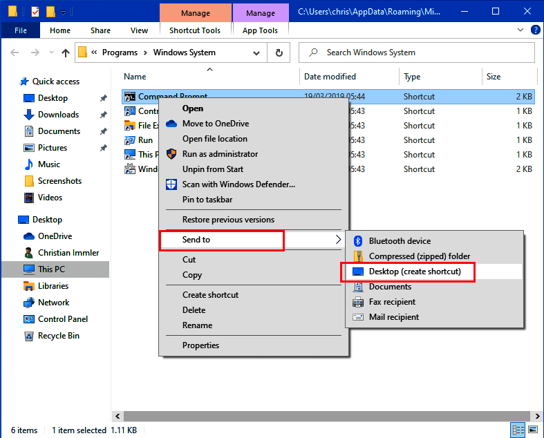 How to open the command Prompt in Windows - IONOS