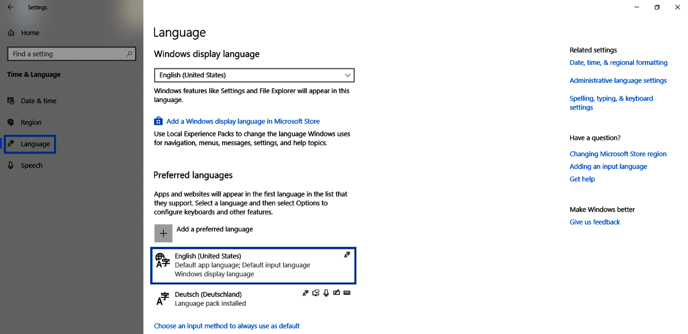 Changing your keyboard language and layout in Windows 10: step by step ...