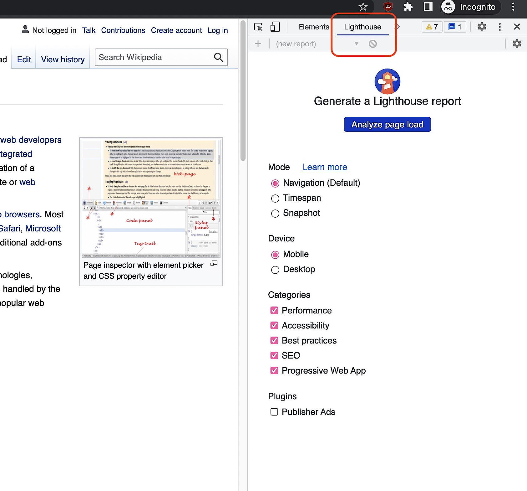 How to inspect elements with developer tools - IONOS