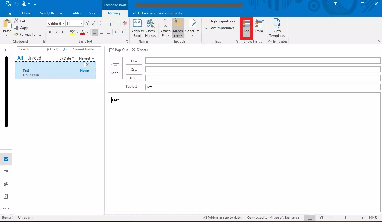 How to Use BCC in Outlook Emails - IONOS