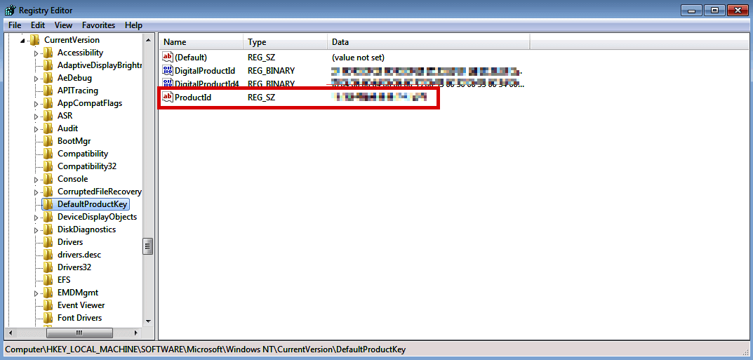 How to find a Windows 7 product key - IONOS