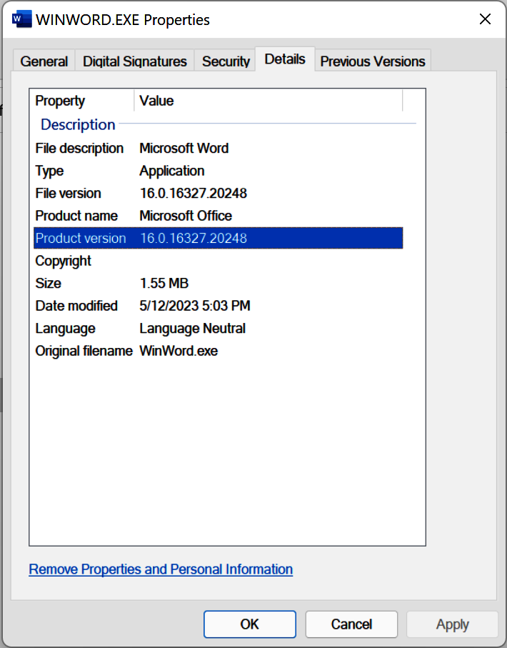What version of Office do I have? How to check your Office version - IONOS