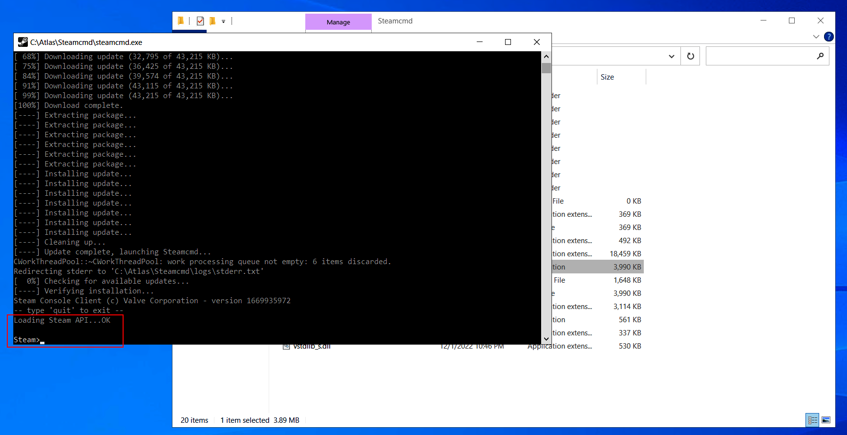How to set up an ATLAS Server - IONOS