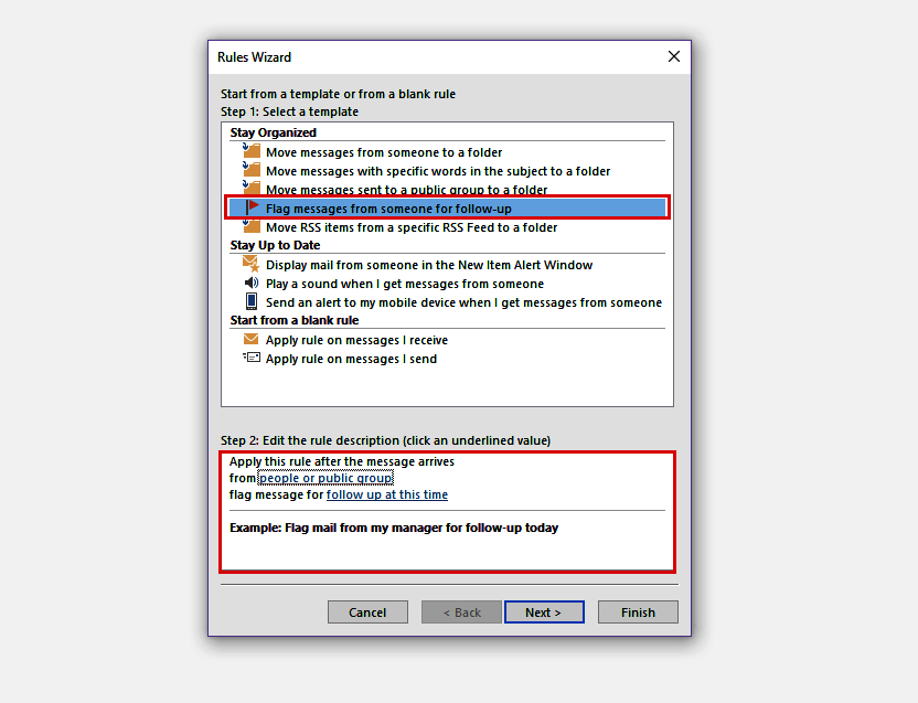 Creating Outlook rules | Here’s how - IONOS