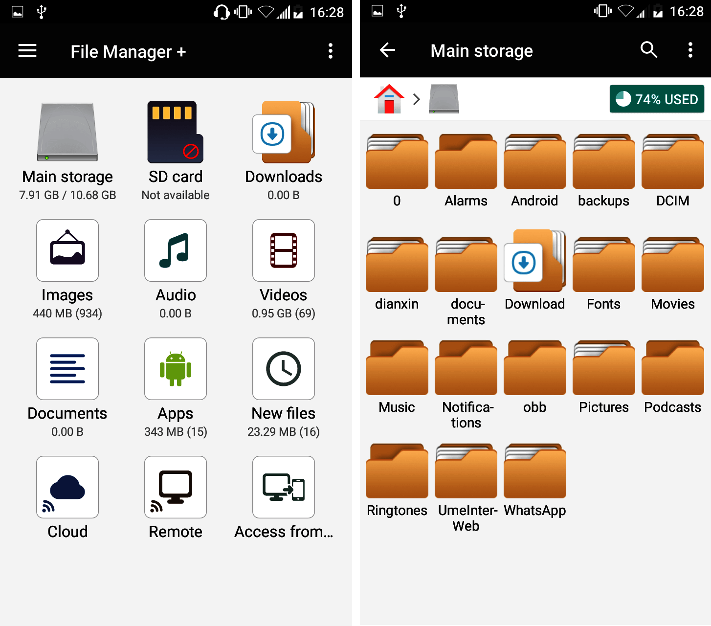 The best file managers for Android - IONOS