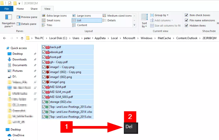 Clearing the Outlook cache – a simple step-by-step guide - IONOS
