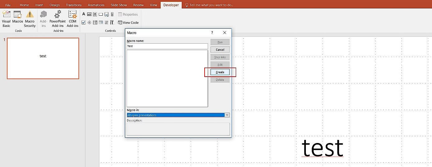 PowerPoint macros: Basics and introductory tutorial - IONOS