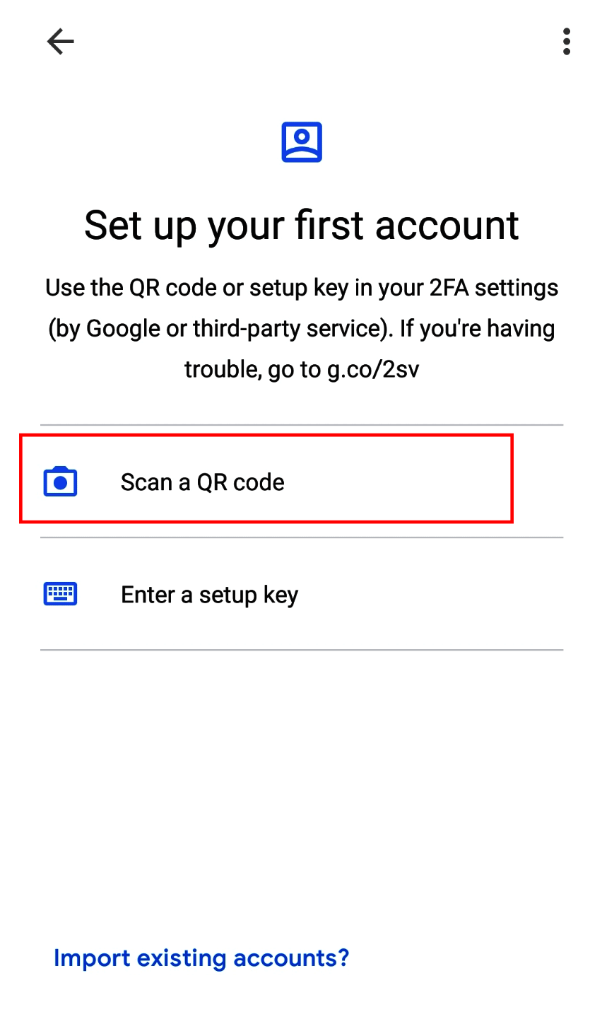 How to set up Google Authenticator - IONOS