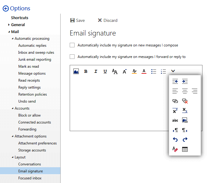 How to create an email signature in Outlook and others - IONOS