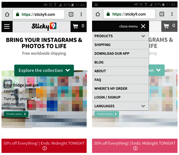 Responsive Navigation in Web Design - IONOS