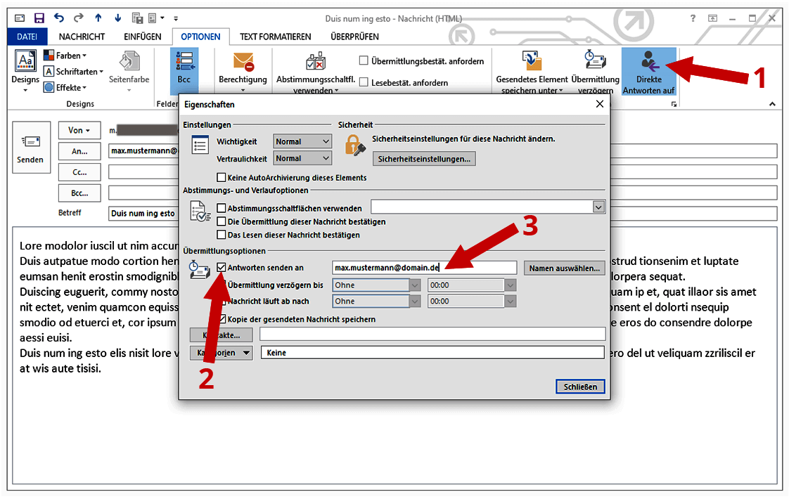 How to change the sender name in Outlook | Explainer with examples - IONOS