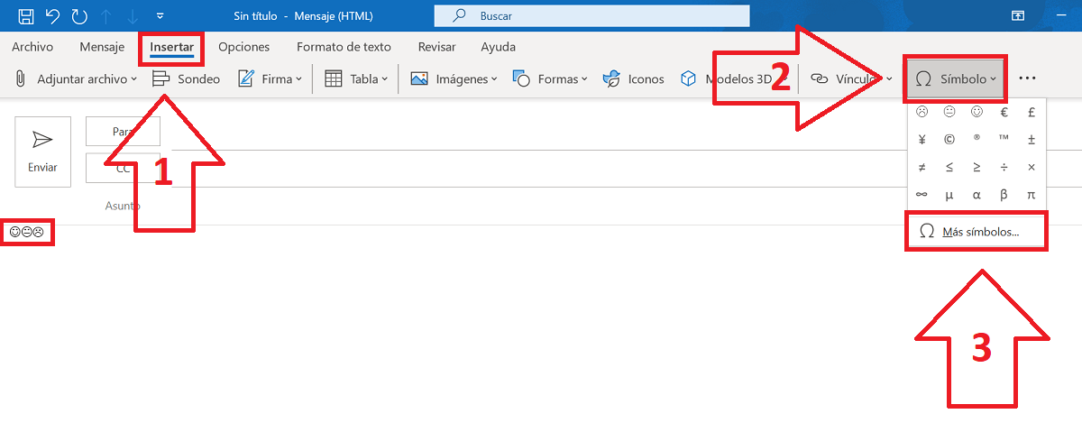 Emoticonos en Outlook: insertar emoticonos en Outlook - IONOS