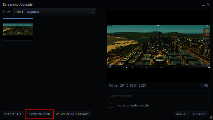 Steam screenshots folder: carpeta de capturas de Steam - IONOS