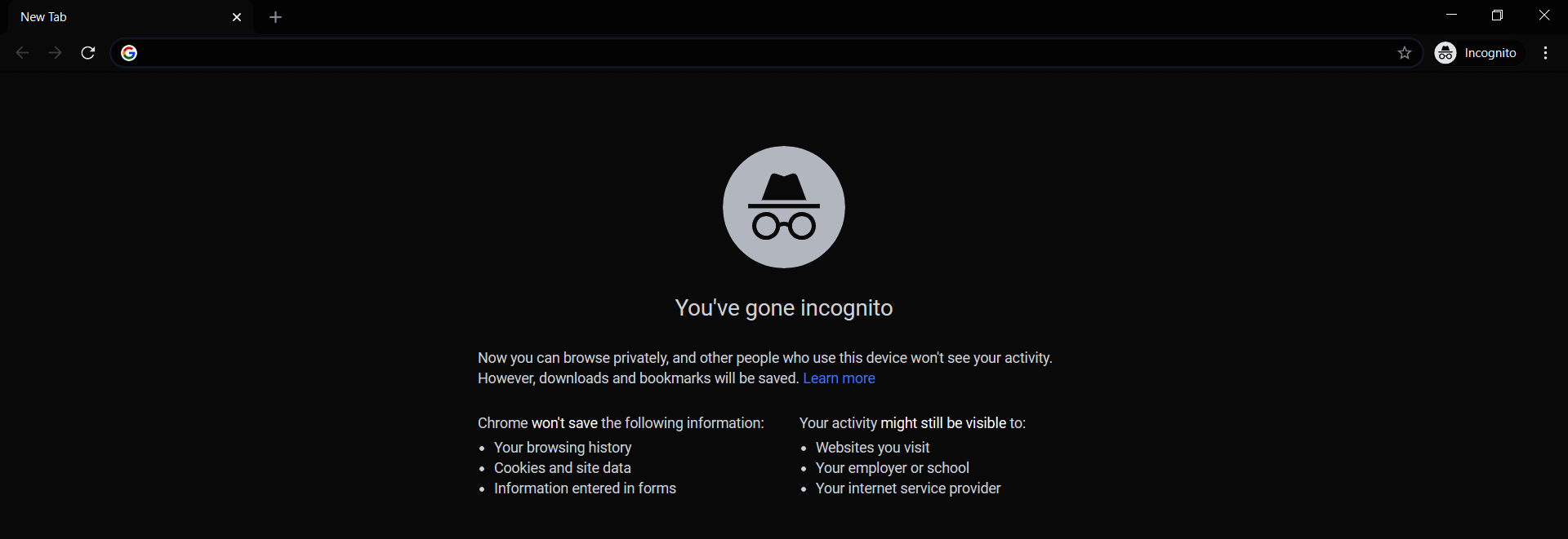 Modo incógnito en Chrome: tutorial para navegar en privado - IONOS
