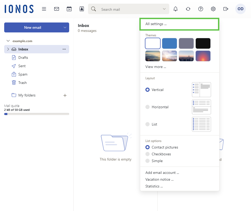 Creating signatures in IONOS webmail - IONOS Help Creating signatures in IONOS webmail - IONOS Help