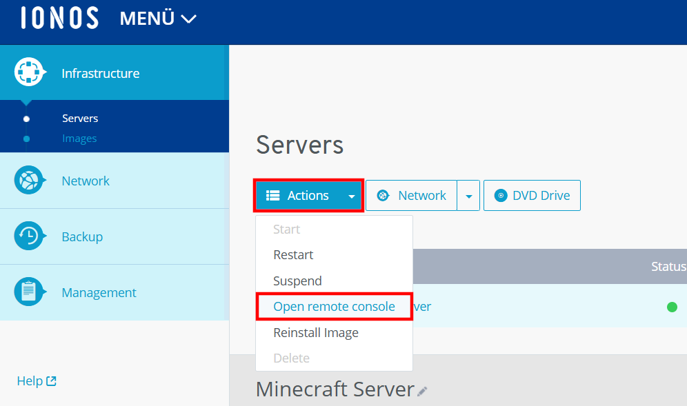 Como criar e hospedar servidor Minecraft - IONOS