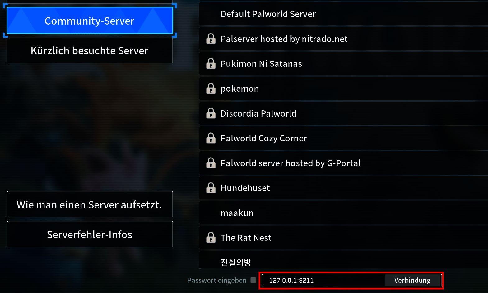 Tutorial: Criar e configurar Palworld server - IONOS