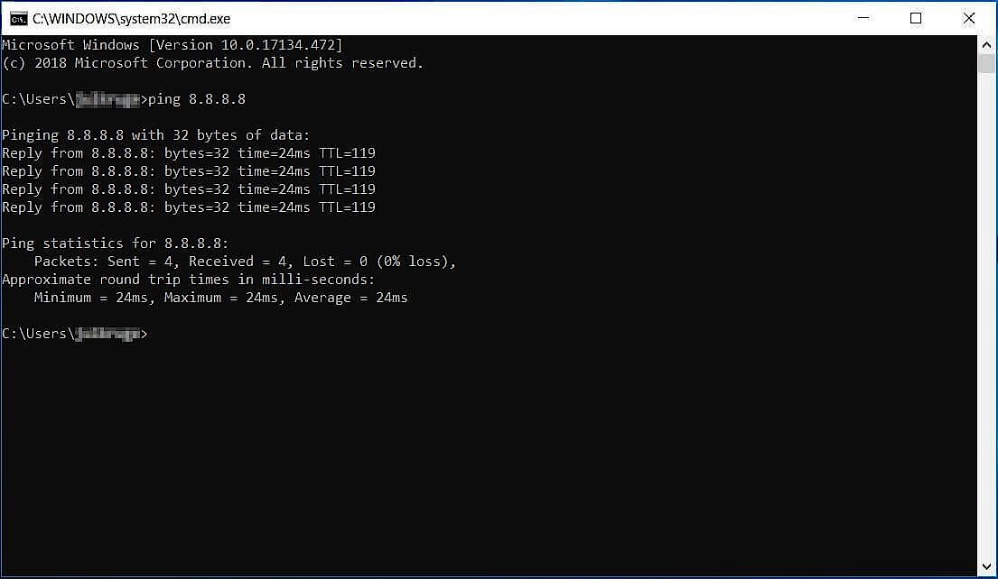 Comando ping: Diagnóstico de rede no Windows - IONOS